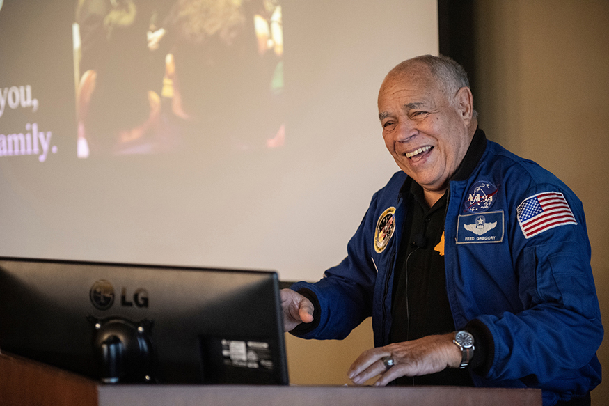 Retired NASA astronaut shares ‘fascinating experiences’ from space, honors next generation ...